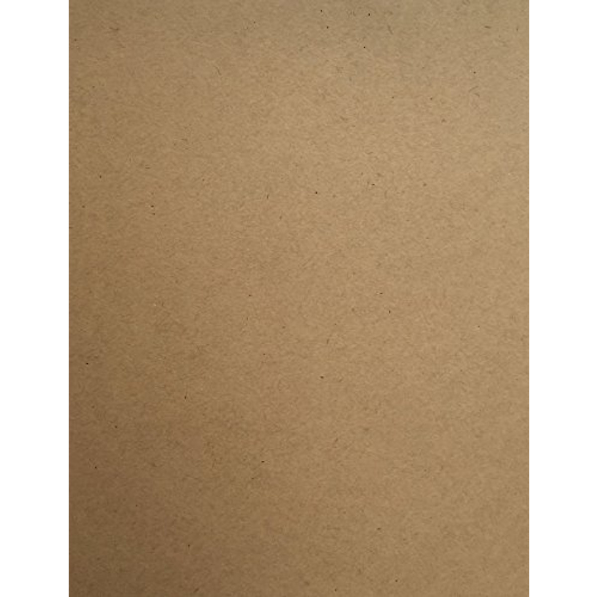 Brown Kraft 100% Recycled Cardstock - 8.5 X 11 inch - Premium 100 LB. Heavyweight cover - 25 Sheets from Cardstock Warehouse