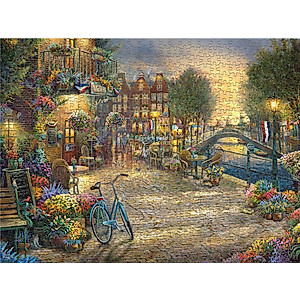 Ceaco - 8 in 1 Multipack - Thomas Kinkade - (2) Round 300 Piece, (4) 550 Piece, (1) 750 Piece (1) 1000 Piece Jigsaw Puzzles