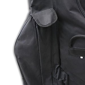 WUQIMUSC Cello Gig Bag soft case bag with Strong Straps Handle Practical Rainproof soft cello bag for 4/4 3/4 Cello,Black color