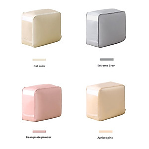 Pidea shop Compression Storage Bags, Comforter storage bags,2 pack Ultra Space Saving Self Compression Organizer for quilt,clothes, blankets,large capacity bedding storage bags