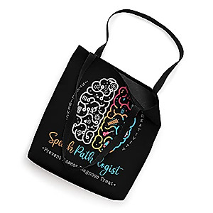 Brain of a Speech Pathologist Speech Language Therapy Tote Bag