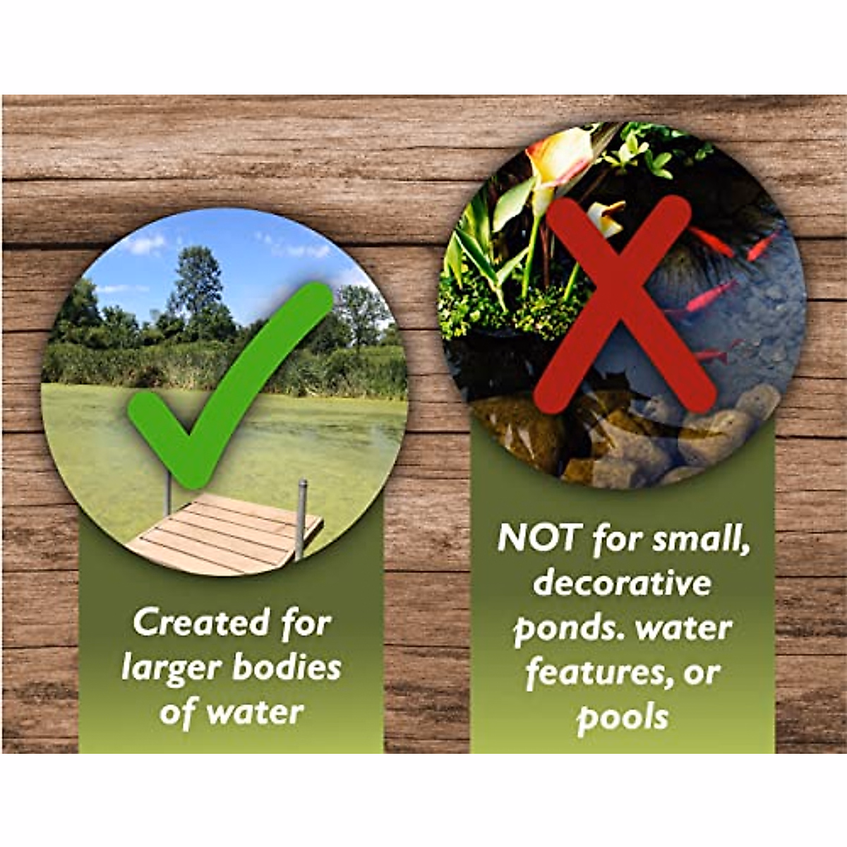 Crystal Plex - Lake and Pond Algaecide Treatment - Liquid Copper Algaecide Kills and Prevents Various Types of Algae (Planktonic, Filamentous, Chara) - 1 Gallon Treats up to 1 Acre