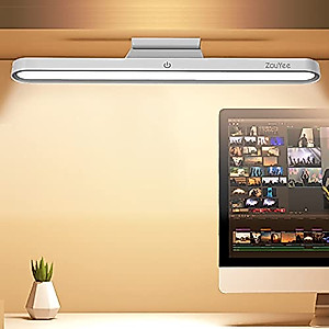 LED Desk Light, ZouYee Portable Desk Lamp for College Dorm Room ,Cordless Magnetic Battery Powered Small Table Lamp with Touch Control for Under Cabinet Lights Reading Working Office Bedroom Lighting