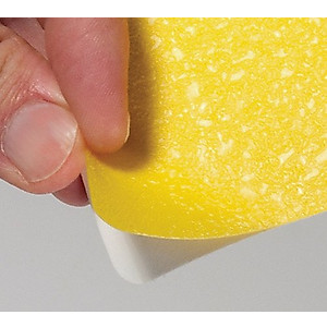 INCOM Manufacturing Laminated 5S Workplace Floor Organization Markers, L Shaped, Thick Textured Anti-Slip, Yellow, 6 inch x 6 inch, 25 pack, LM110Y