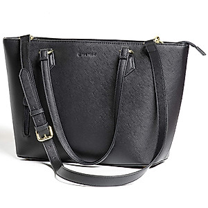 Tactica Defense Fashion Conceal Carry Purses for Women – Gun Purse w/Firearm Compartment – Purses and Handbags Concealed Carry for Women, Black