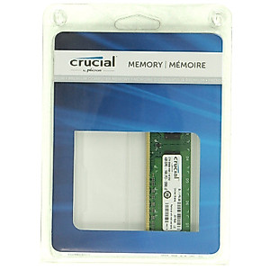 Crucial 4GB Single DDR3 1600 MT/s PC3-12800 CL11 Unbuffered UDIMM 240-Pin Desktop Memory Module CT51264BA160B