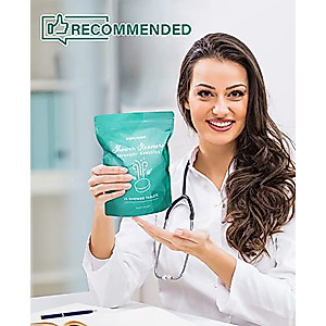 POPCHOSE Shower Steamers Aromatherapy - 15 Pack Eucalyptus Mint Shower Tablets Stress Relaxation Self-Care Shower Bombs with Essential Oils, Quick Relief Nasal Congestion Gifts for Women & Men