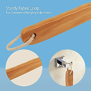 Lotion Applicators for Your Back,17 Inch, Easy Reach Washable, back Self Tanner Applicator includes 1 Applicator Handle, 2 Pads (2 Pads)