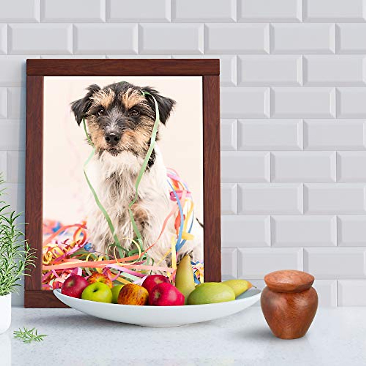 2 Pcs Mini Keepsake Cremation Urn Wood Grain for PET or Human Ashes, Sharing Personal Funeral for Human