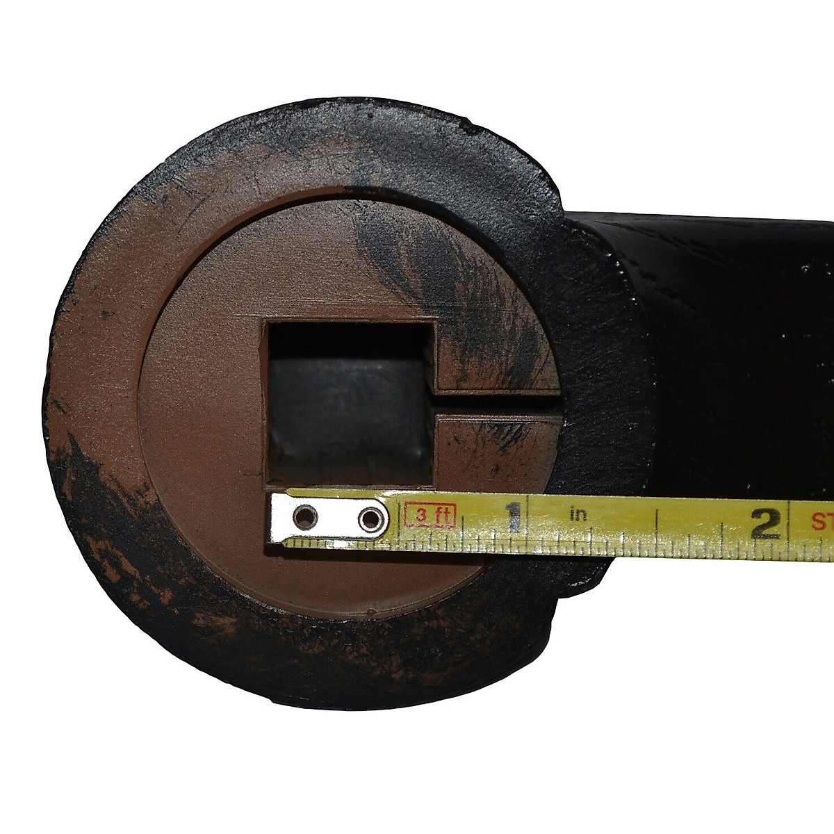 FR Lever Style Recliner Release Handle, Dark Walnut Finish 5/8" Hole