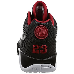 Nike Men's Air Jordan 9 Retro Low Black/White/Red 832822-001 (Size: 11)