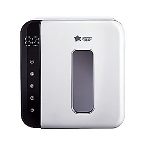 Tommee Tippee UV 3-in-1 Sterilizer and Dryer for Baby Bottles and Accessories, Kills 99.9% of Bacteria and Viruses*, Steam and Water Free