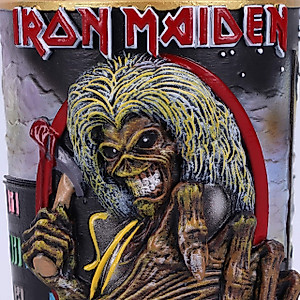 Nemesis Now Officially Licensed Iron Maiden The Killers Eddie Album Shot Glass, Black, 1 Count(Pack of 1)