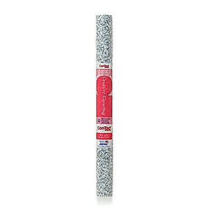 Con-Tact Brand Creative Covering Self-Adhesive Vinyl Drawer and Shelf Liner, 18'' x 9', Granite