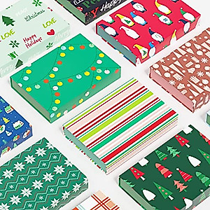 Christmas Gift Box 14" X 9.5" X 2.3" with Magnetic Closure, Perfect Design for Gift Wrapping, Christmas, Thanksgiving, Father'S Day, Mother'S Day Gift Boxes and Ideal for All Kinds Of Holiday Gifts