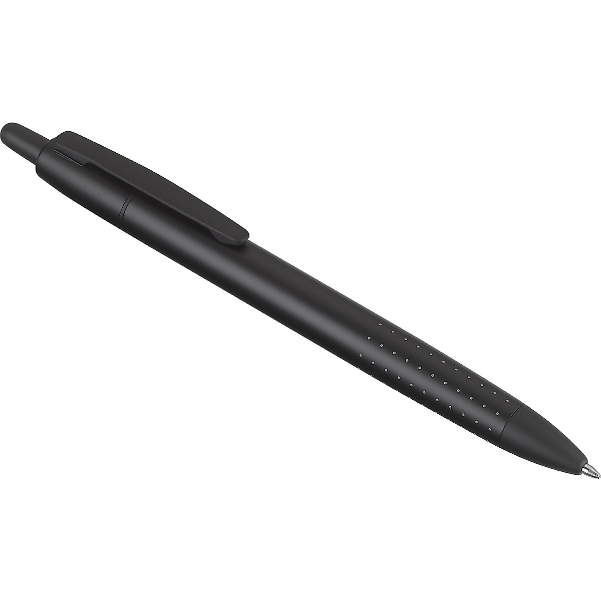 PILOT Axiom Collection Retractable Ballpoint Pen, Matte Black Barrel, Blue Ink, Medium Point (71414)