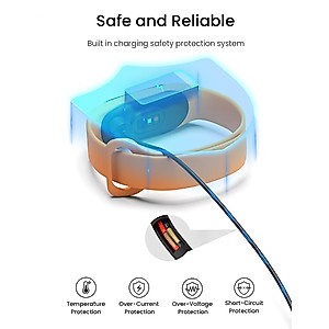 Sinoacc (2-Pack Charger Compatible with Xiaomi Band 7/Band 6/Band 5,USB Magnetic Charging Cable for Amazfit Band 5 Fitness Tracker