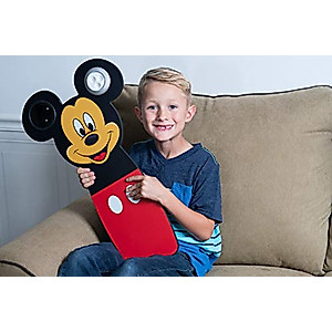 D3 Products Mickey Shelf Light and Cup Holder Accessory Pack - Mickey's Portable Nightstand Accessory Kit