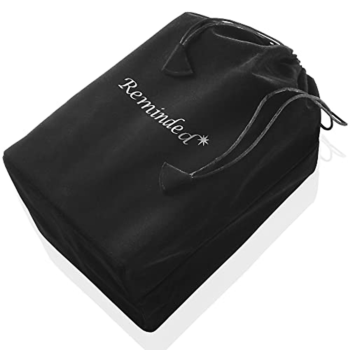 Reminded Rosewood Hand-Carved Urn Box Cremation Memorial with Velvet Bag - Small