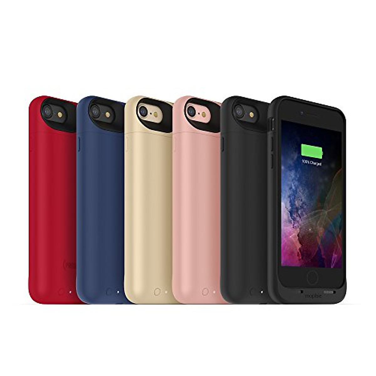 mophie Juice Pack - Wireless Charging Protective Power Pack Case, Charge Force Technology, Compatible With Qi-Enabled & Other Wireless Charging Systems, For iPhone 7 & 8 and iPhone SE