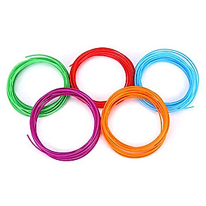 20 Pcs Reusable Filament Refills 1.75mm Diameter Filament for Home Low Temperature 3D Pen