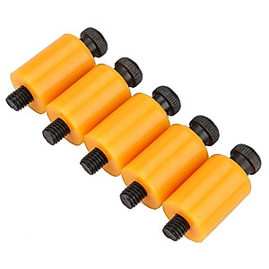 5PC Nylon Lock Socket Head Screws Shoulder Screw Bolt Kit New - (Size: M10) SCRW-026849