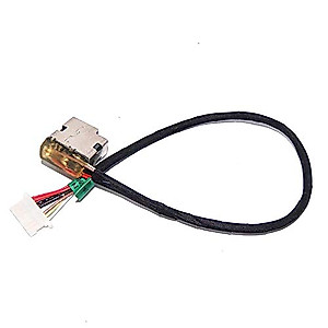 Charging Port DC in Power Jack Cable Replacement for HP 15-an 15-an050nr 837610-001 833596-SR7
