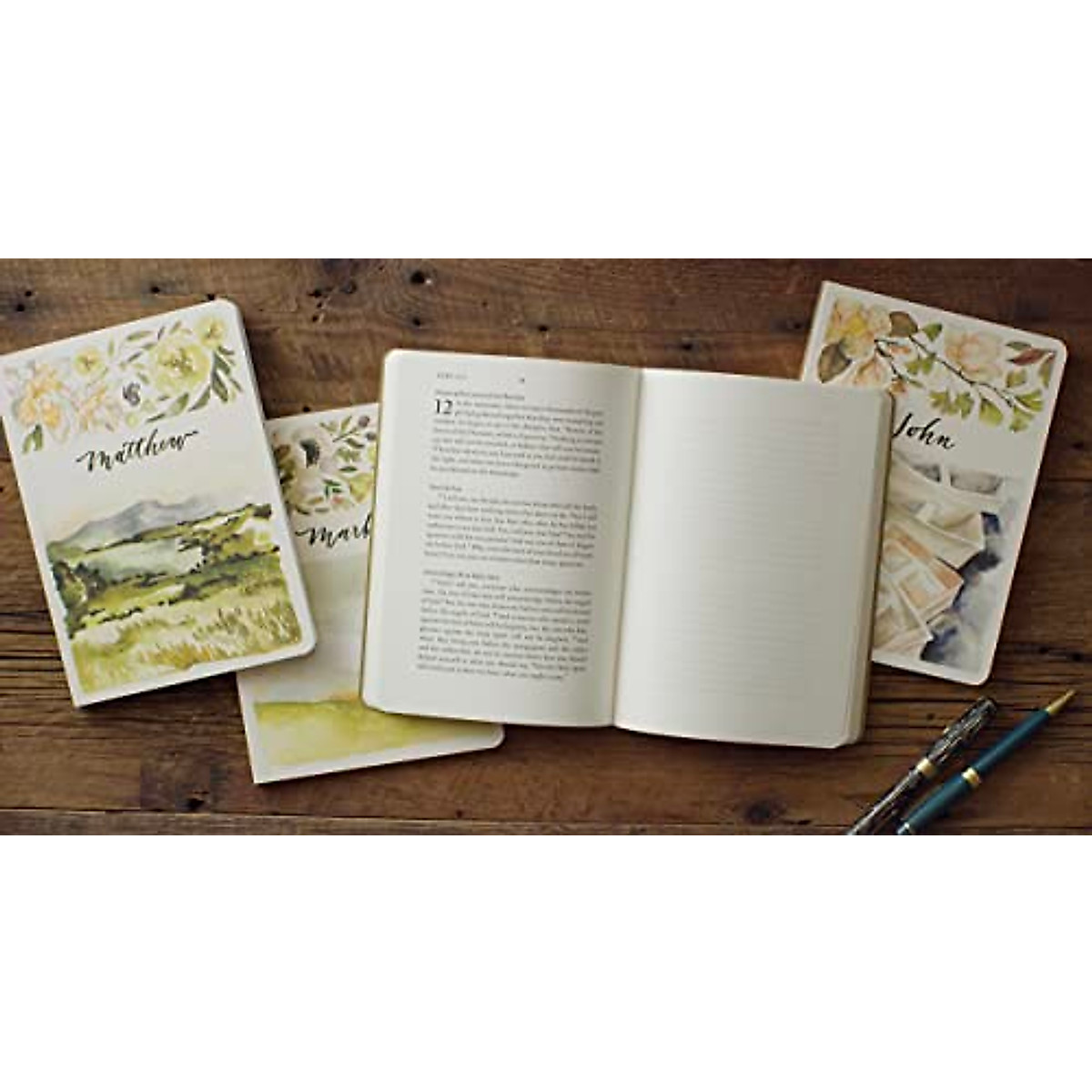 ESV Scripture Journal: New Testament Set (Artwork by Ruth Chou Simons) (Paperback)