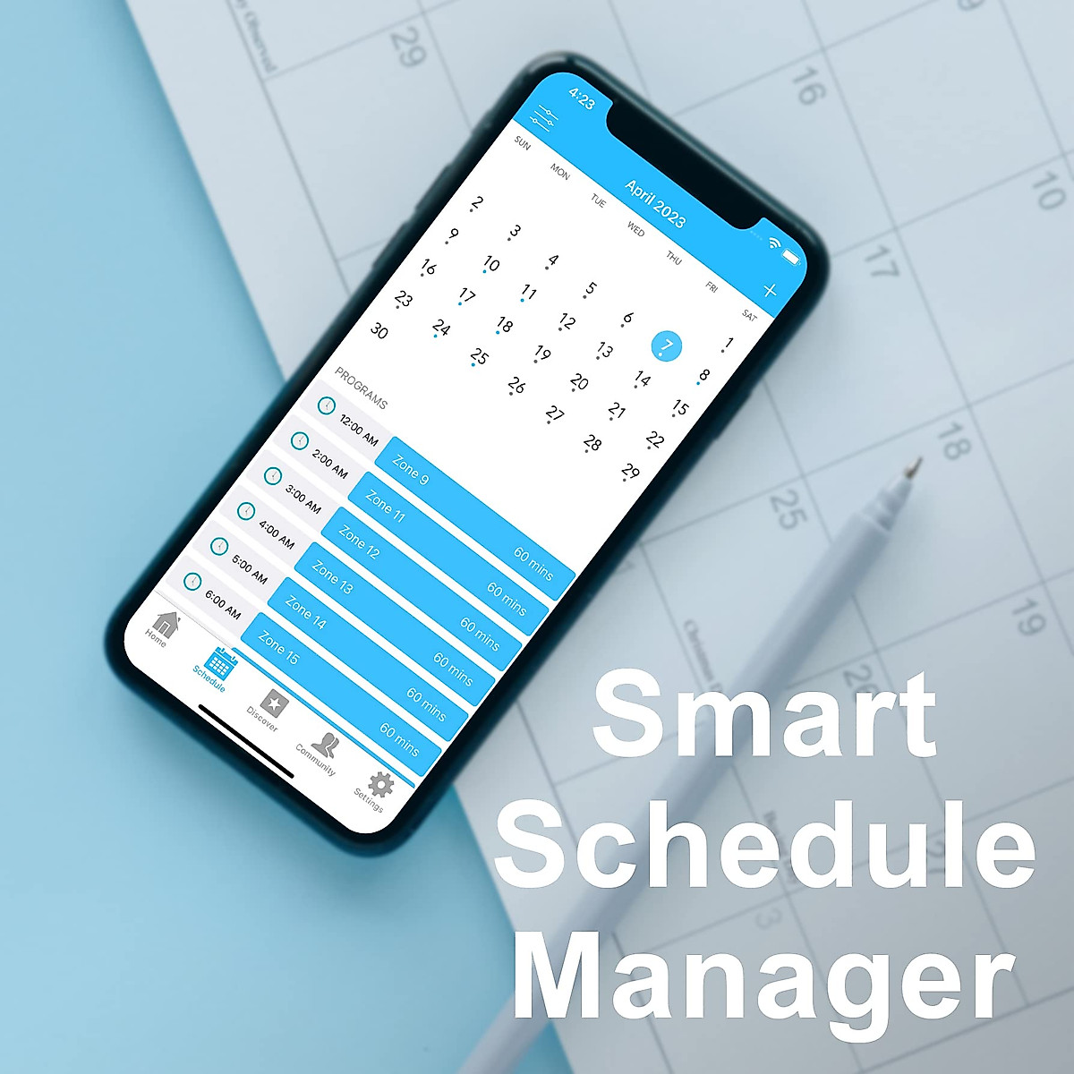 Netro Spark Smart Sprinkler Controller, WiFi, Weather Aware, Remote Access, Compatible with Alexa (16 Zone)