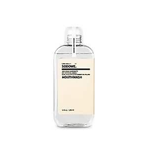 SODOWE. Vegan Oil-Pulling MOUTHWASH, 9.46 fl oz, Colorless and Odorless, Non-Alcohol Oral Rinse