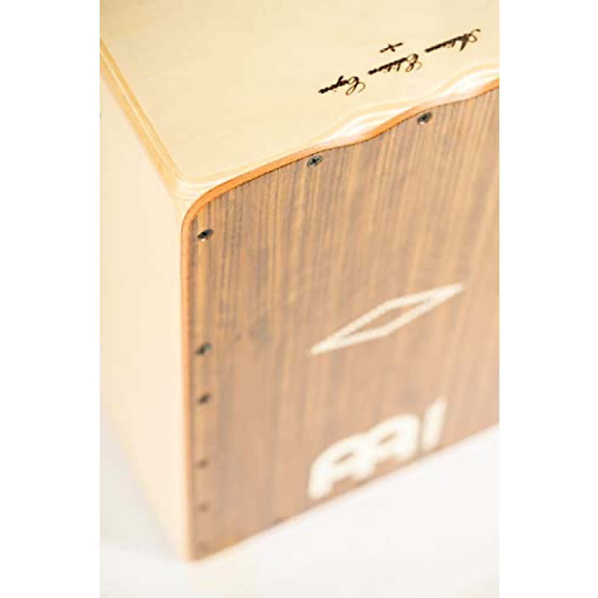 Meinl Artisan String Cajon with Mongoy Frontplate / Baltic Birch Body - MADE IN SPAIN - Bulería Line, 2-YEAR WARRANTY (AEBLMY)