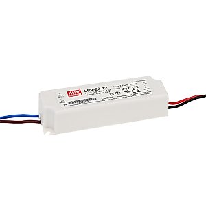 MW Mean Well LPV-20-12 12V 1.67A 20W Single Output LED Switching Power Supply