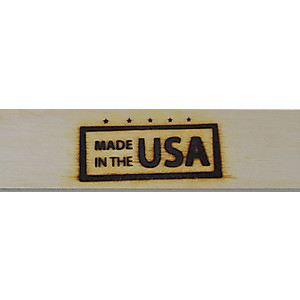 h-BAR Oven Rack Push Puller for Baking, Made in America 17" L x 4.75" H x 0.5" W, Unfinished American Birch Plywood - hBAR at Home Series