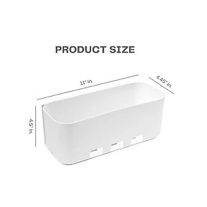 Wall Mounted Under Sink Organizer And Storage For Kitchen Bathroom Pantry Pull-out Hanging Drawer Slide Out Bin Cabinet Organizer Adhesive Wall Mounted No Drilling