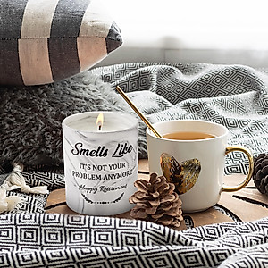 Retirement Gifts for Women - Happy Retirement Gifts 2024-Coworker Leaving Gifts-Farewell Gifts-Funny Retirement Gifts for Coworker, Boss, Teacher, Nurse, Bestie, Dad, Mom Retired-9.5 Oz Lavender