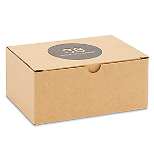 36 Pack Bird Note Cards with Envelopes, Blank All Occasion Thank You Cards, Rustic-Style (Kraft Paper, 4 x 6 In)