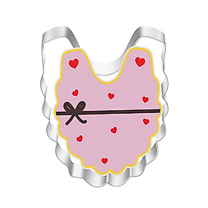 Baby Party Cookie Cutter 7-piece Set, Baby-themed Party Bibs Pacifiers Pushers Bottles Bows Clothes Pants Combination, the Preferred Gift for Babies