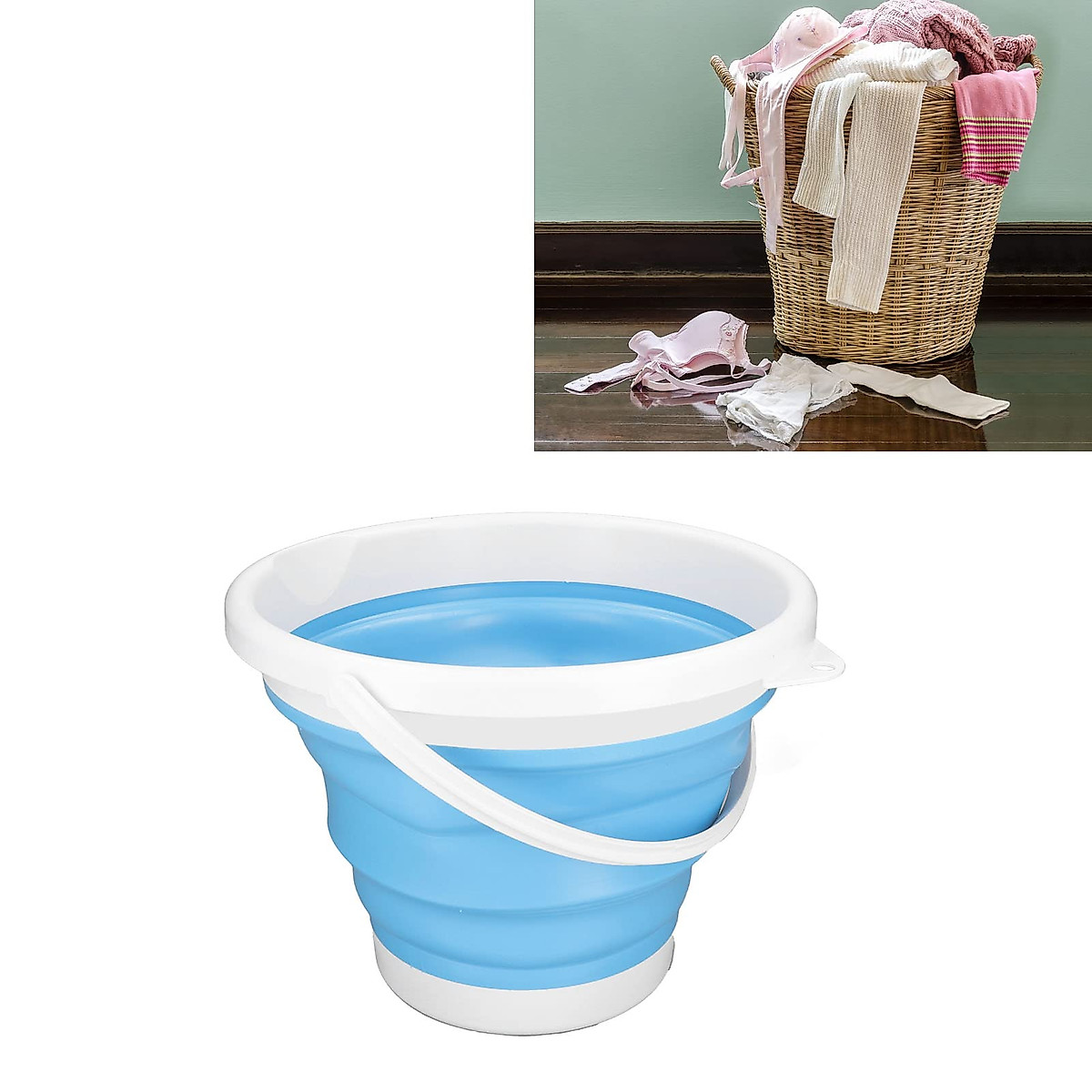 Germerse Portable Turbine Washing Machine, USB Power Supply Portable Washing Machine Laundry Machine Low Wear for Travel