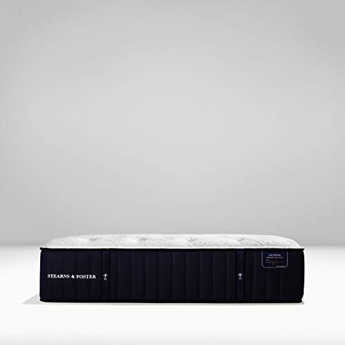 Stearns & Foster Lux Estate 14.5" Cassatt Luxury Plush Tight Top Mattress, 5-Inch Foundation, Queen, Hand Built in The USA