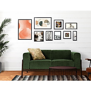 Annecy 4x10 Picture Frames (1 Pack, Black), Simple Designed Photo Frame, For Pictures 4x10 for Wall Mounting, Classic Simple Home Office Decor