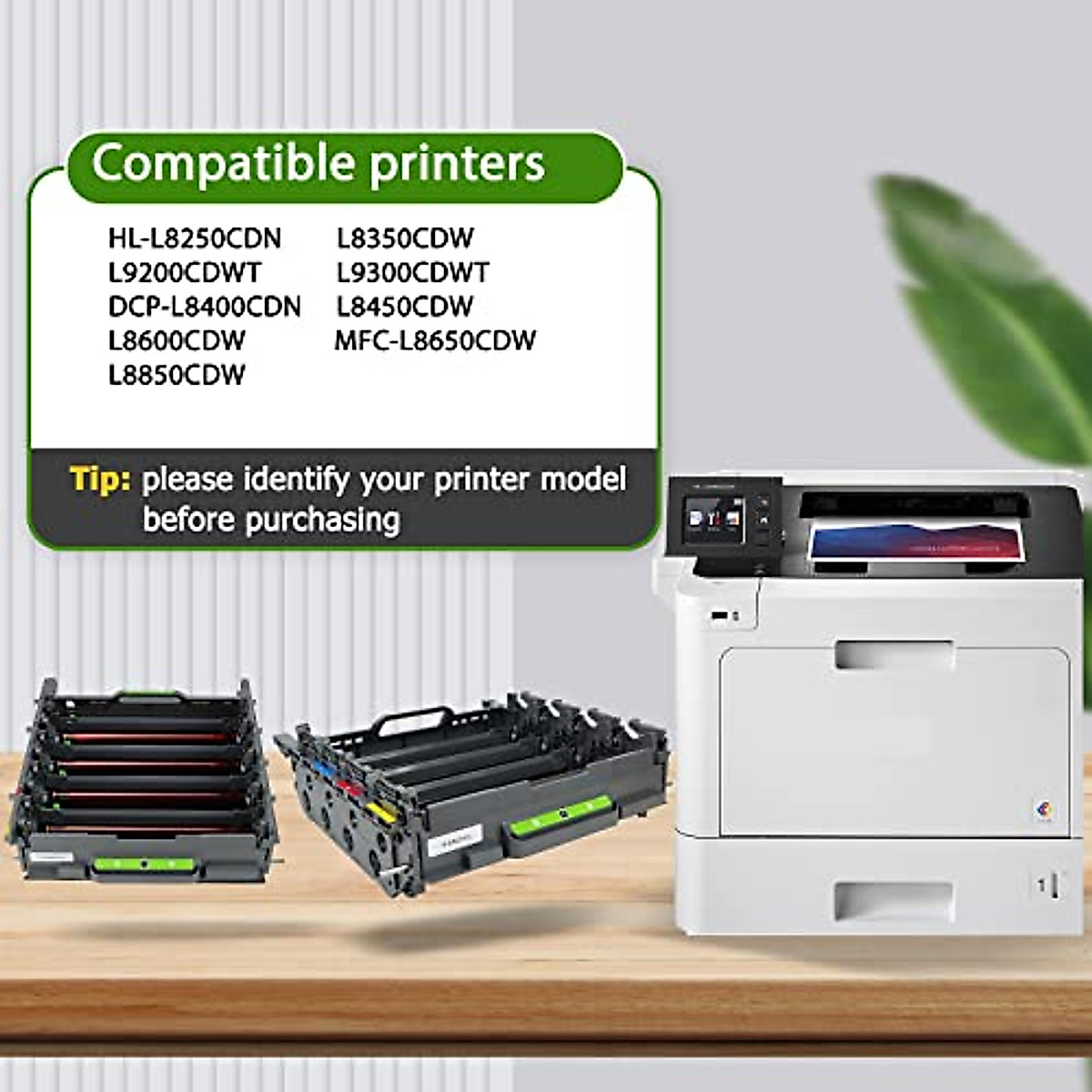 Vikua DR331CL Drum Unit, Replacement for Brother Printer HL-L8250CDN, L8350CDW, L9200CDWT, L9300CDWT, DCP-L8400CDN, L8450CDW, L8600CDW, MFC-L8650CDW, L8850CDW Drum Unit(NO Toner)