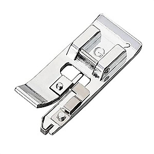 TISEKER Snap On Overcast Presser Foot (G) Fits for All Low Shank Snap-On Singer, Brother, Babylock,New Home, Janome, Kenmore, Euro-Pro, White, Juki, Simplicity, Elna Sewing Machines