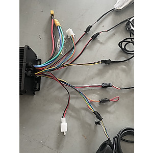 72V 2000W Rear Wheel Motor, 2000W Electric Bicycle Conversion Kit with Mutifunction SW900 Display,72V 45A Controller, with 7 Speed flywheel (29inch)