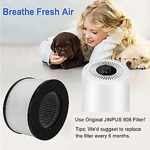 JINPUS Air Purifier H13 True HEPA Filter