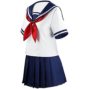 xhtwcy Yandere Simulator Ayano Aishi Yandere-chan Cosplay School Uniform Customized Any Size (S)