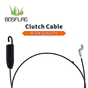 BOSFLAG 946-05067 Clutch Drive Cable with 751-0354 Primer Bulb Replaces MTD 946-05067 Cable, 946 05067, 94605067, 746-05067, 746 05067, 74605067 for MTD MP28, MP30, RM2410, RM2610, RM2860 Snowblowers