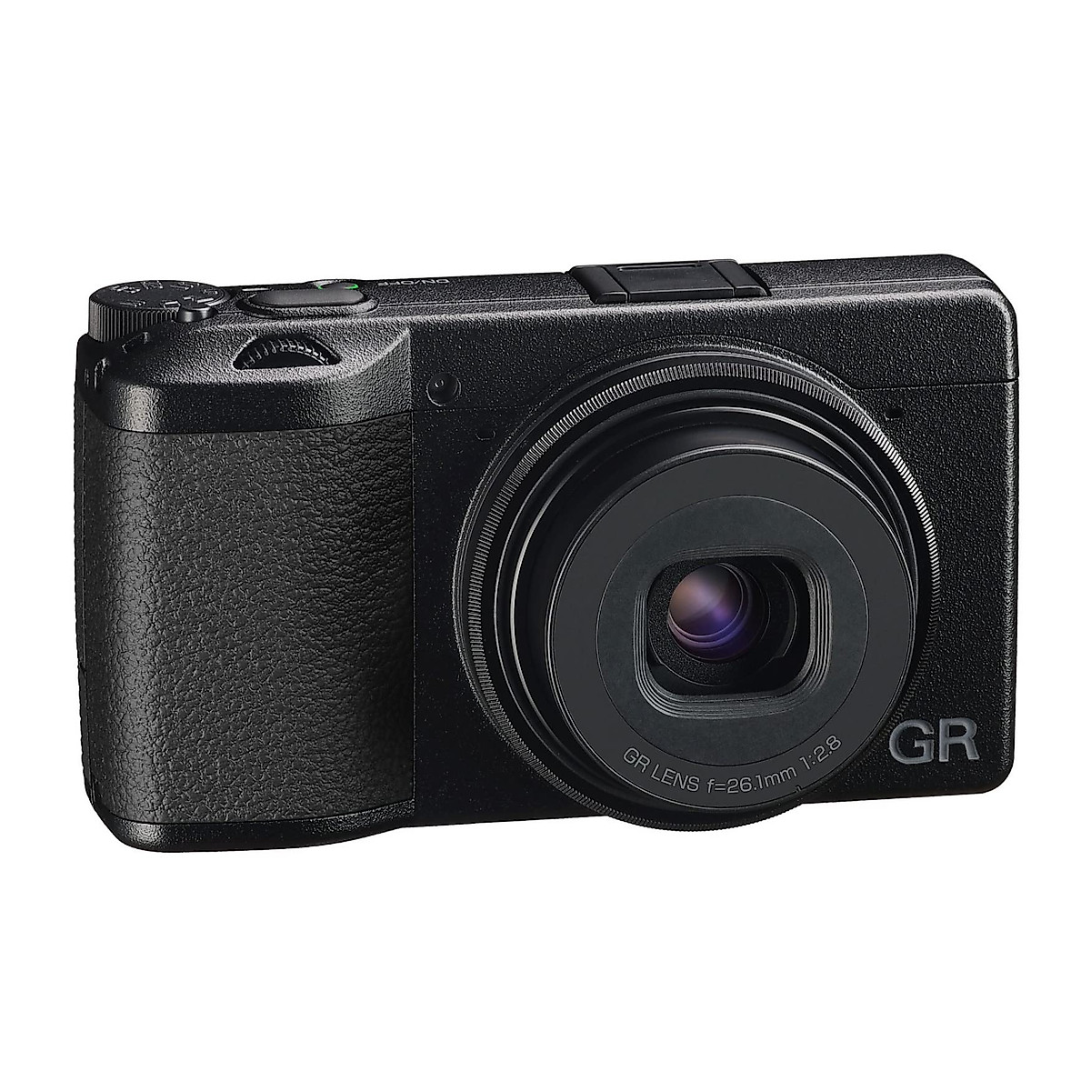 Ricoh GR IIIx Digital Camera with Soft Case, Rechargeable Lithium-Ion Battery and 64GB SD Card Bundle (4 Items)