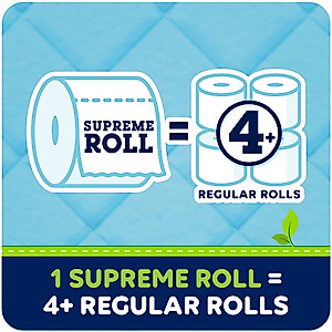 Quilted Northern Ultra Soft & Strong Toilet Paper, 24 Supreme Rolls = 99 Regular Rolls, 2-ply Bath Tissue,8 Count (Pack of 3)