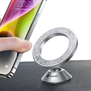 andobil Magnetic Phone Grip & Magnetic Car Mount