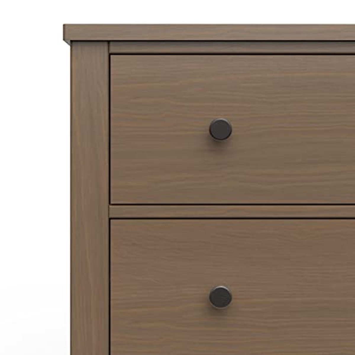 Forever Eclectic Harmony 3-Drawer Dresser with Changing Table Topper (Dusty Heather)